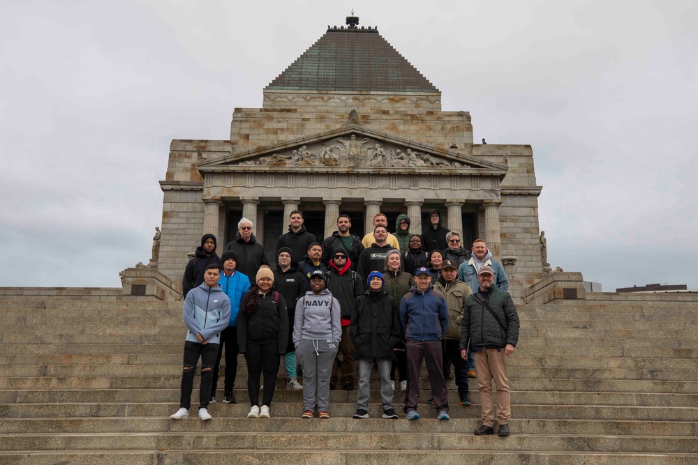 DVIDS - Images - Emory S. Land Sailors Participate in a Tour of Veteran ...