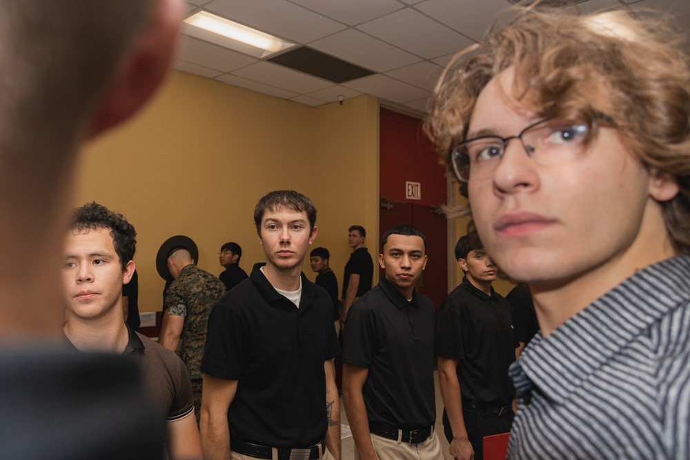 DVIDS - Images - Delta Company Receiving [Image 2 of 11]