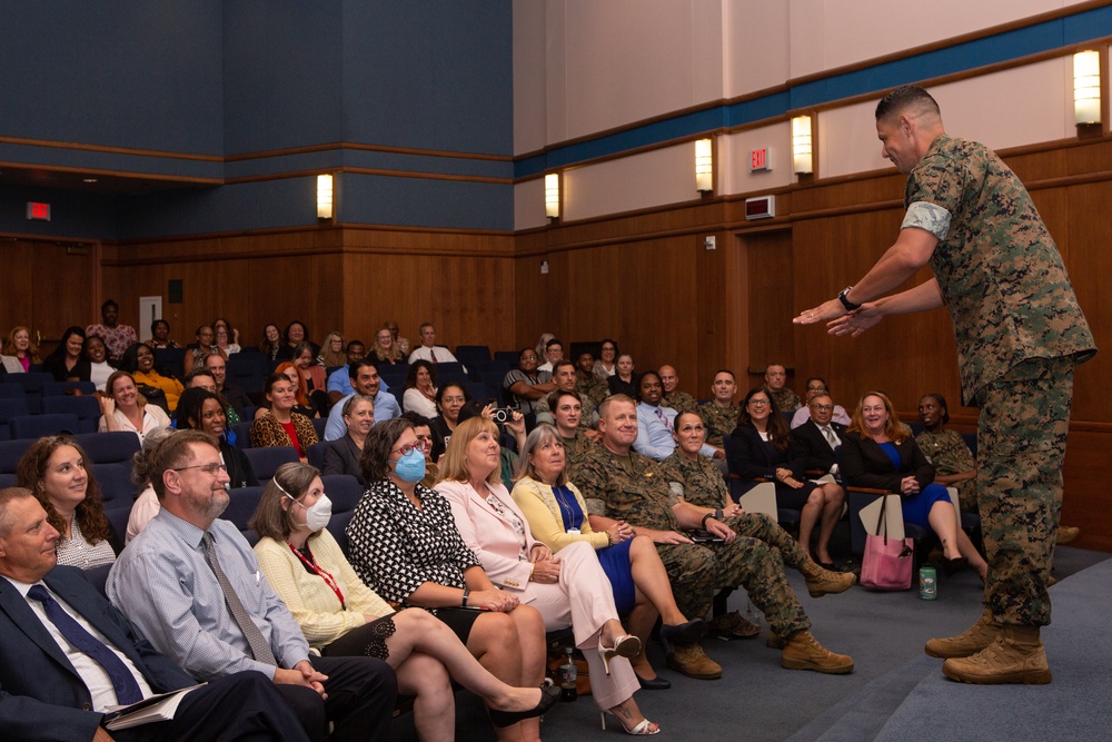 DVIDS - Images - Service member, civilian leaders discuss programs ...