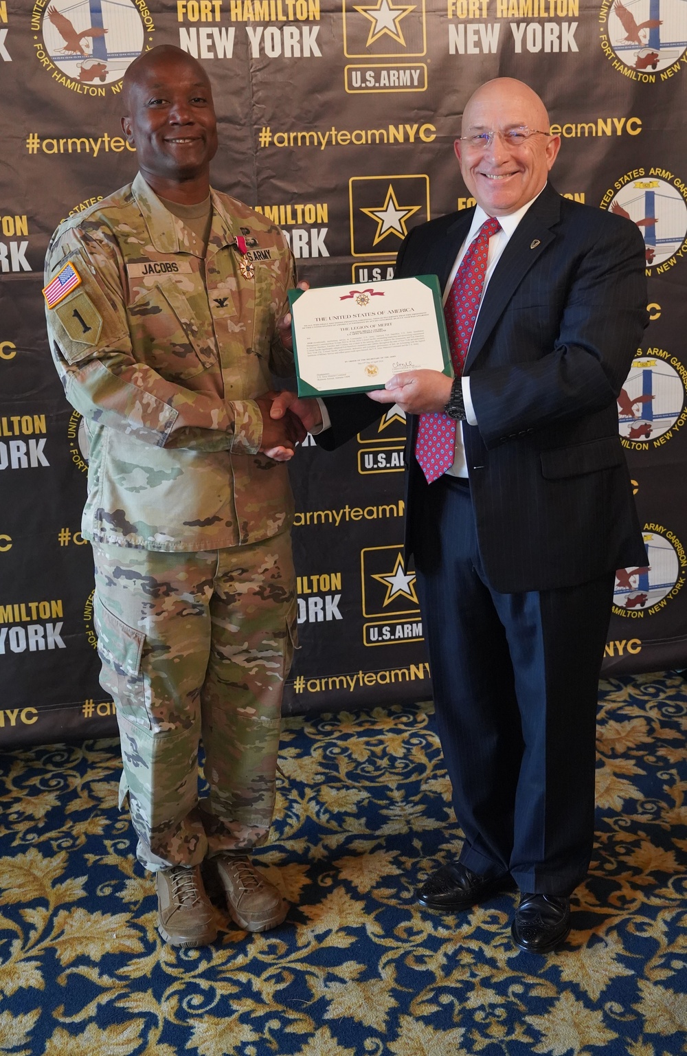 DVIDS - Images - Outgoing Fort Hamilton commander honored for His ...