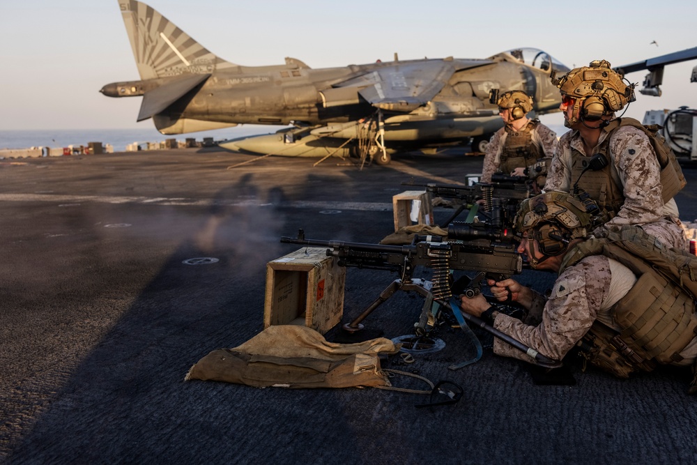 DVIDS - Images - BLT 1/8, 24th MEU (SOC) M240B Zero Range [Image 6 of 7]