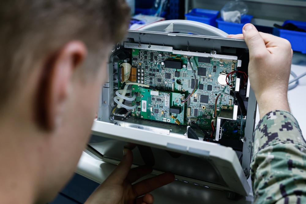 DVIDS - Images - Continuing Promise 2024 BMET repair equipment at ...