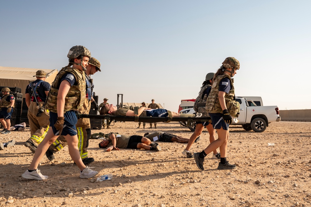 DVIDS - Images - 378 EMDS shines during MASCAL exercise [Image 2 of 10]