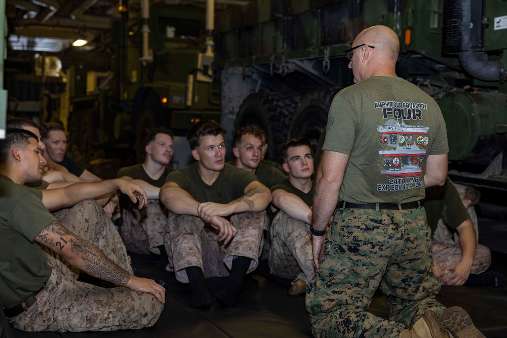 DVIDS - Images - BLT 1/8, 24th MEU (SOC) MAI Course Aboard USS Wasp ...