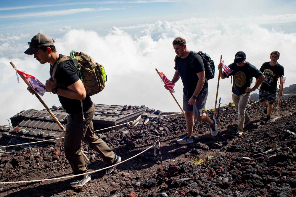 DVIDS - Images - Boxer Sailors Hike Mt. Fuji [Image 4 of 5]