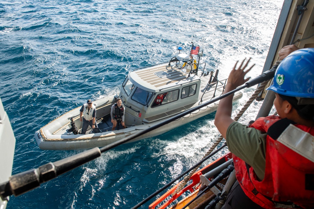 DVIDS - Images - Small Boat Operations Aboard USS America (LHA 6 ...