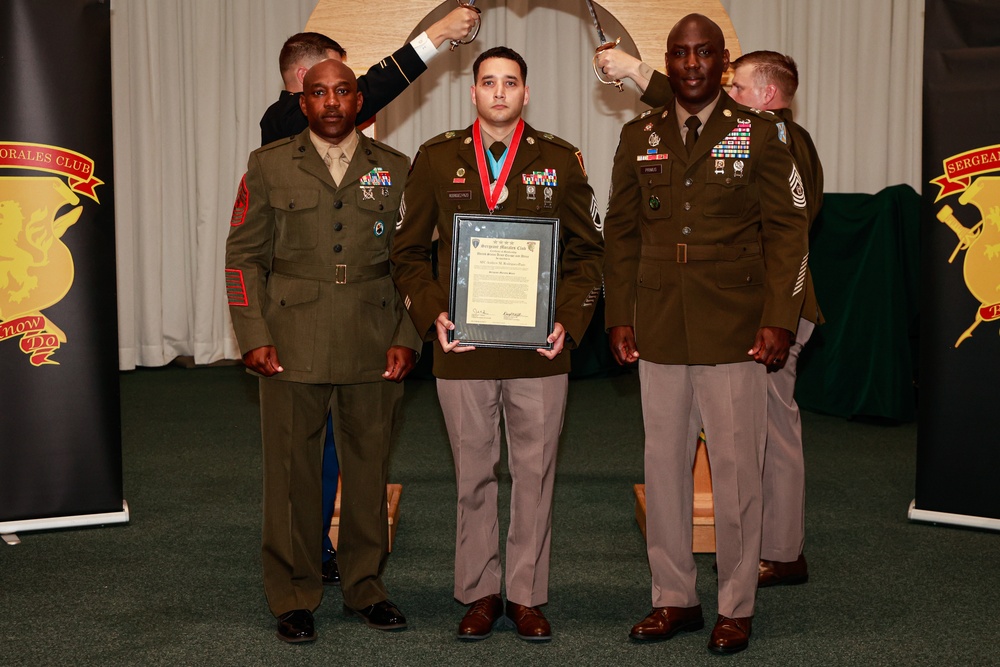 DVIDS - Images - Sgt. Morales Club Induction Ceremony [Image 6 of 10]
