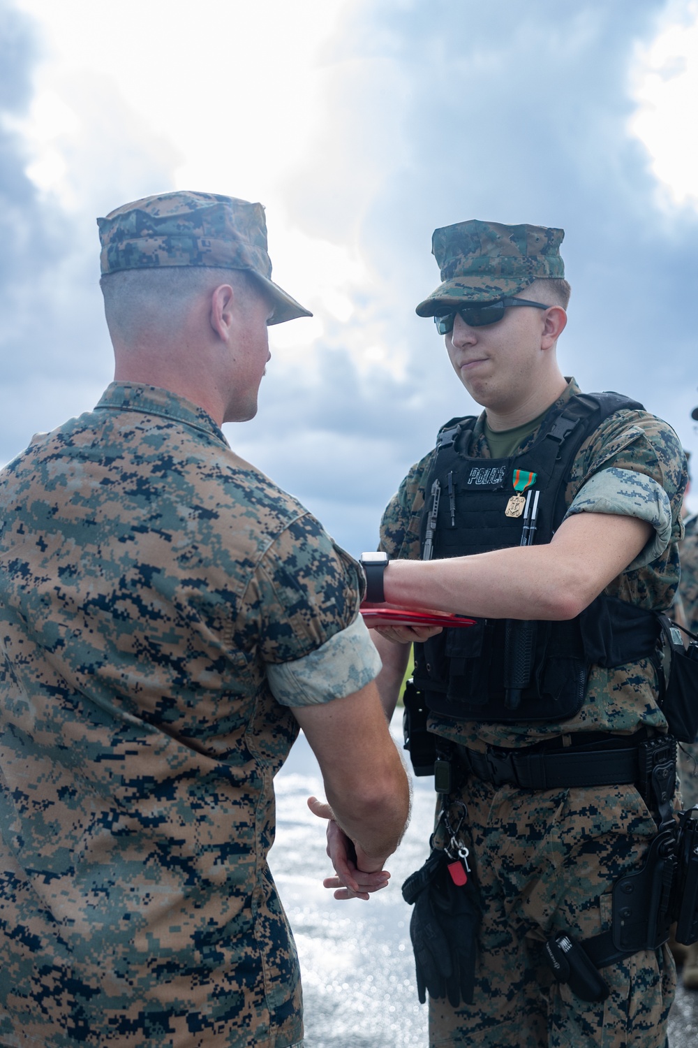 DVIDS - Images - PMO Lance Cpl. Juarez, awarded Navy Marine Corps ...
