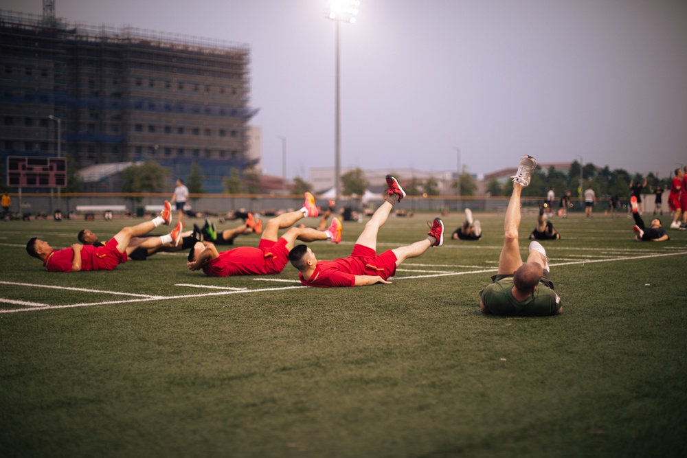 DVIDS - Images - MARFORK Marines conduct joint and bilateral physical ...