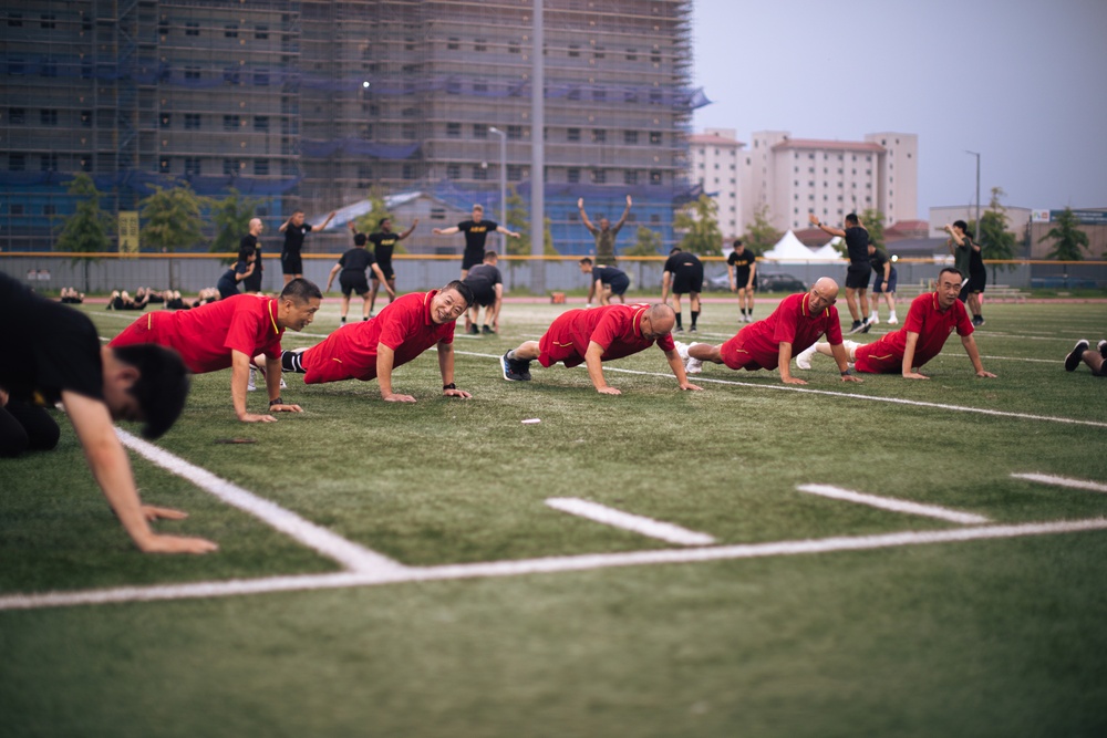 DVIDS - Images - MARFORK Marines conduct joint and bilateral physical ...