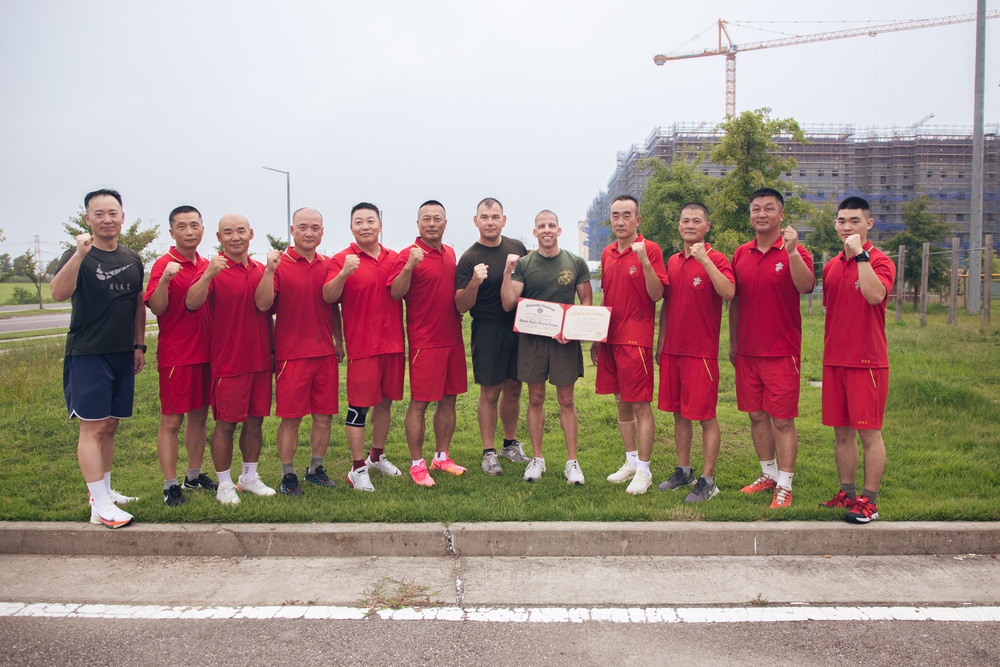 DVIDS - Images - MARFORK Marines conduct joint and bilateral physical ...
