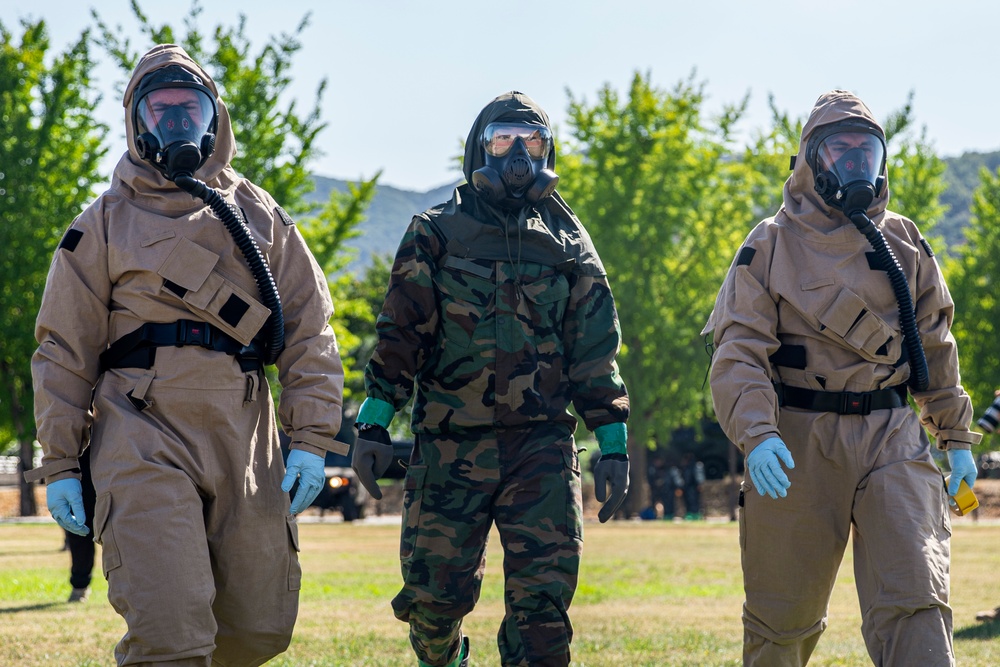 DVIDS - Images - SY 24 | 15th MEU, 31st MEU, ROK Marines Conduct CBRN ...