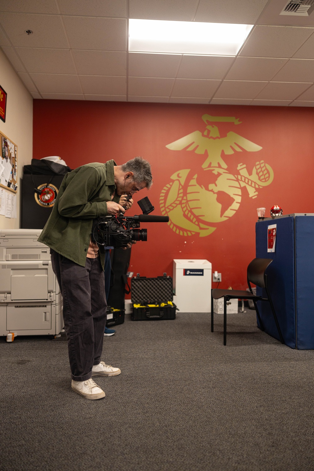 DVIDS - Images - Behind the scenes of “The Cost of Defense” [Image 4 of 23]