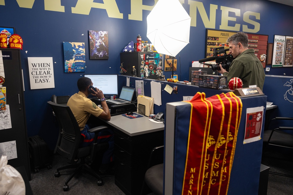 DVIDS - Images - Behind the scenes of “The Cost of Defense” [Image 5 of 23]
