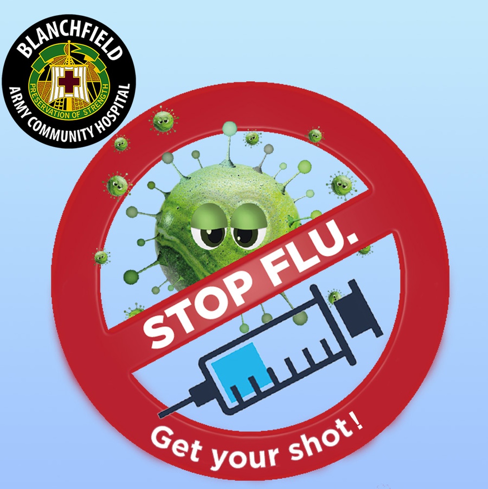 Hospital Flu Signage
