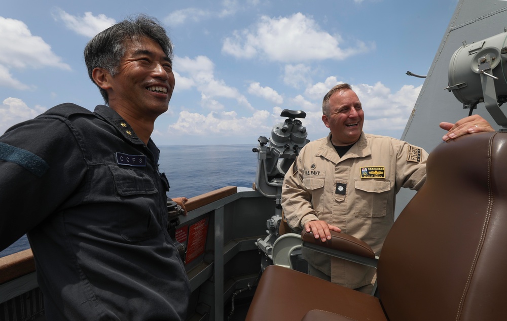 DVIDS - Images - JMSDF Commander, Escort Flotilla 3 Visits USS Dewey ...
