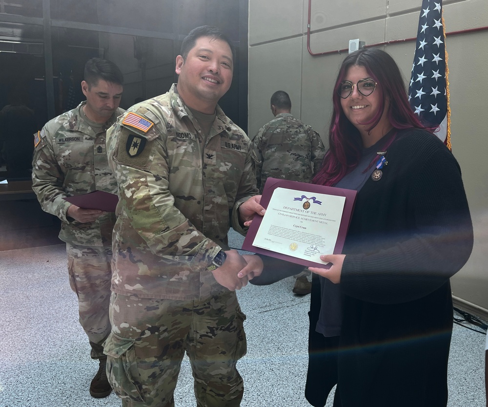 DVIDS - Images - BACH Conducts Awards Ceremony [Image 3 of 22]