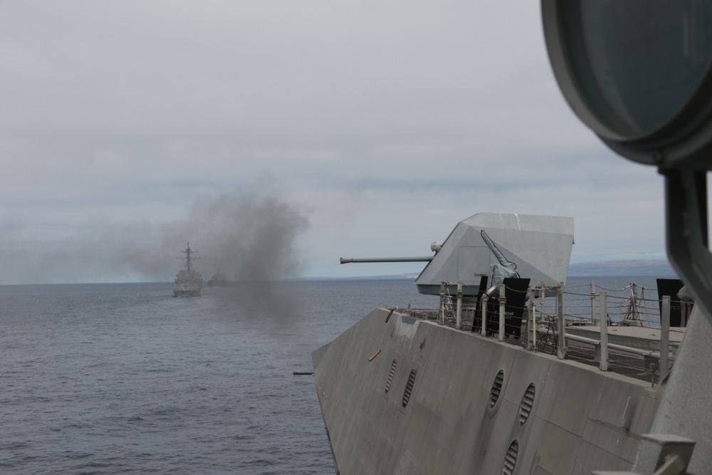 DVIDS - Images - USS Savannah (LCS 28) Crew Participates in Live-Fire ...