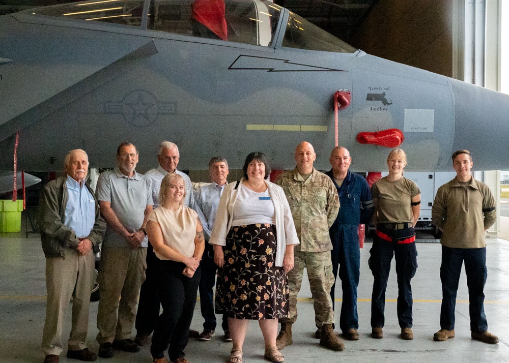 DVIDS - Images - 104th Fighter Wing hosts Westfield Chamber of Commerce ...