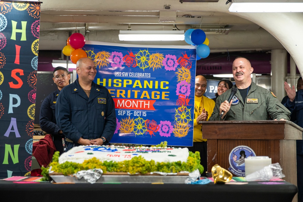 DVIDS - Images - USS George Washington celebrates Hispanic Heritage ...