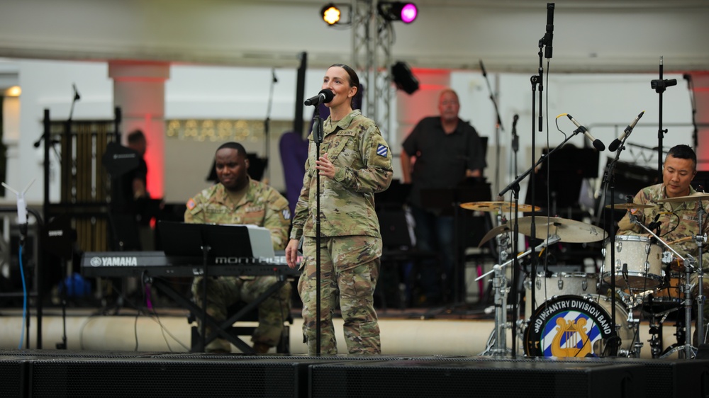 DVIDS - Images - The 3rd Infantry Division Rock Band Performs at ...