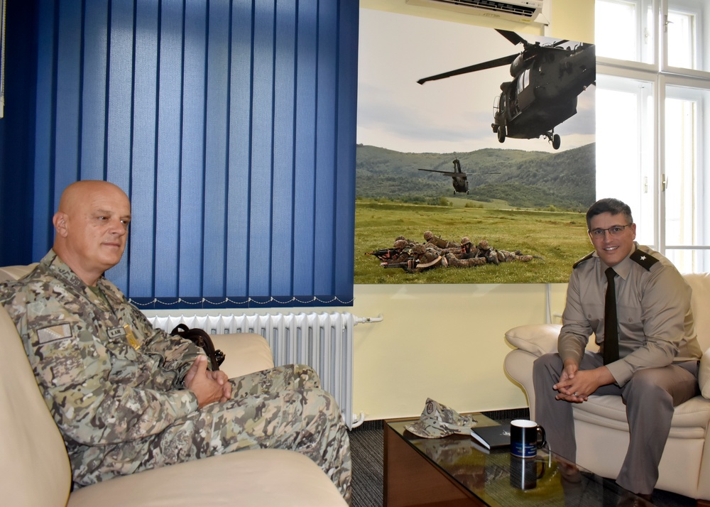 DVIDS - Images - Brig. Gen. Valas meets Brig. Gen. Ahmić [Image 2 of 2]