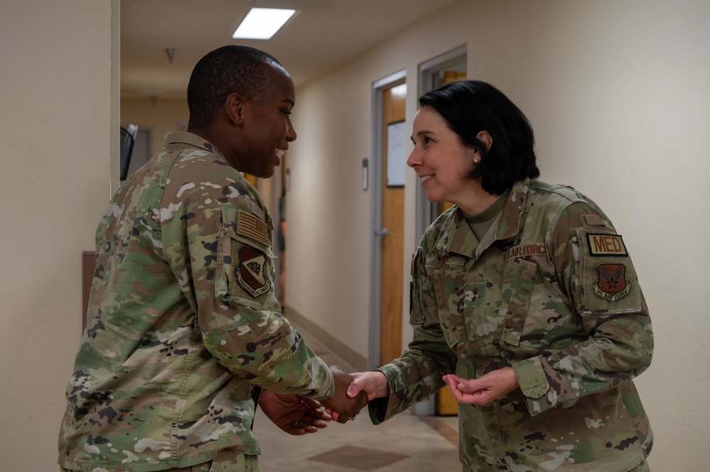 DVIDS - Images - Maj. Gen. Ryder visits 355th Medical Group [Image 1 of 3]