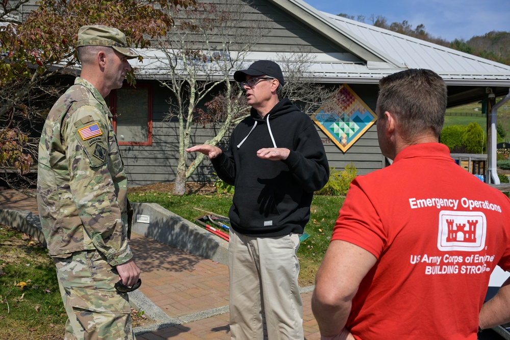 DVIDS - Images - USACE hurricane recovery commander briefed on city ...