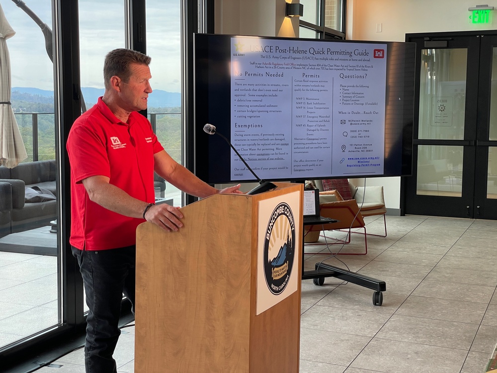 DVIDS - Images - USACE Post-Helene Quick Permitting Guide