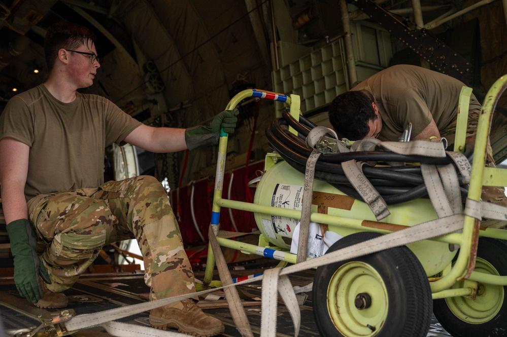 DVIDS - Images - 374 AW command team visit Airmen during BM 25-1 [Image ...