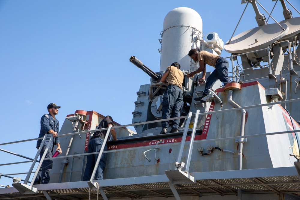 DVIDS - Images - Close-In Weapons System Maintenance aboard the USS ...
