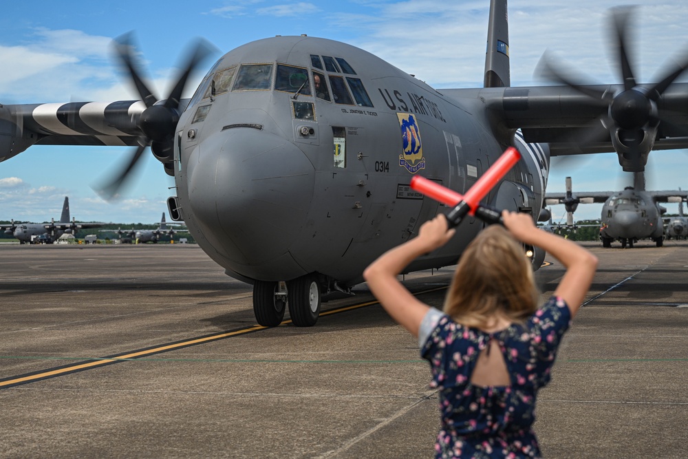 DVIDS - Images - 314th Airlift Wing commander completes fini flight ...