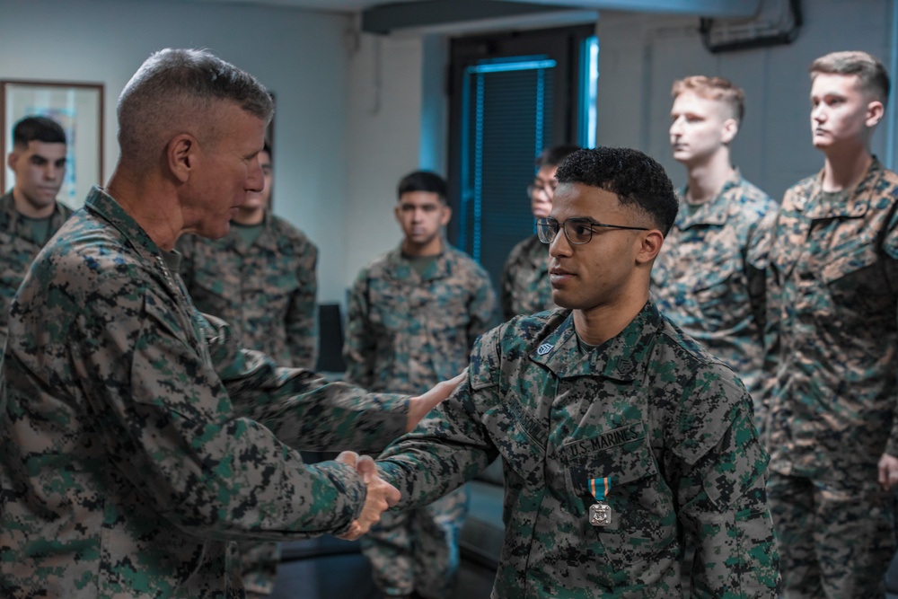 DVIDS - Images - Commandant, Gen. Smith, Visits Marines in Belgium ...