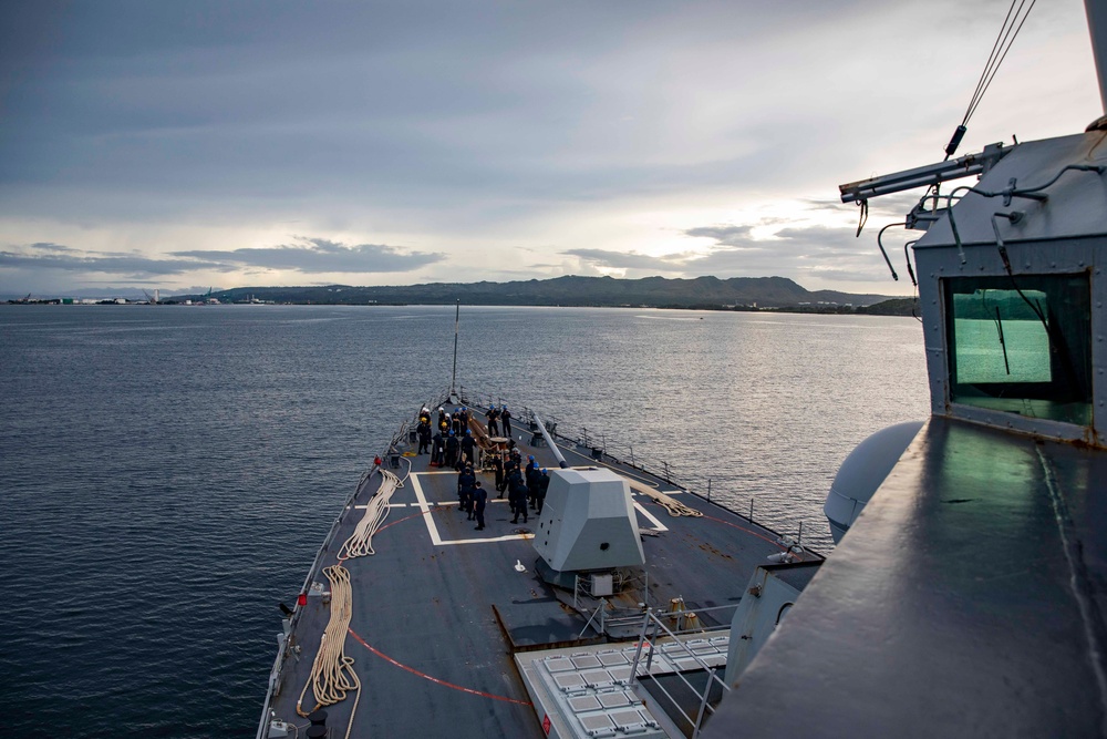 DVIDS - Images - USS Ralph Johnson Conducts Sea and Anchor Evolution ...