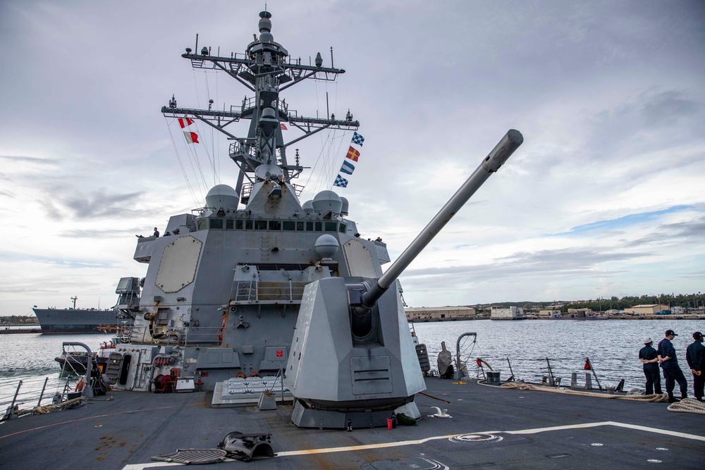 DVIDS - Images - USS Ralph Johnson Conducts Sea and Anchor Evolution ...