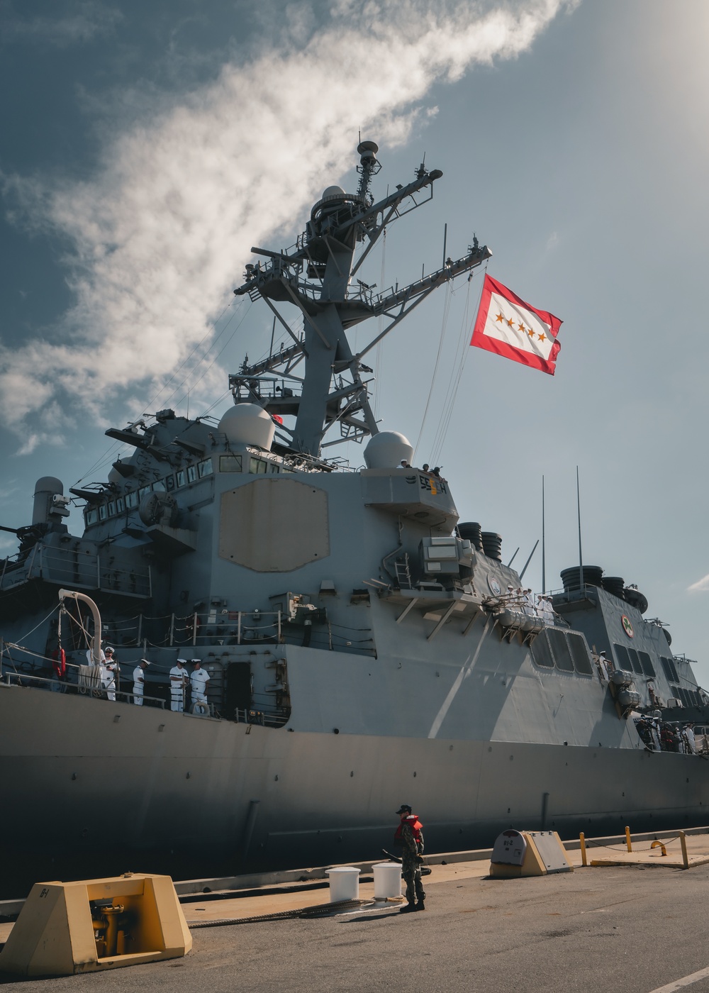 DVIDS - Images - USS The Sullivans (DDG 68) departs NAVSTA Mayport for ...