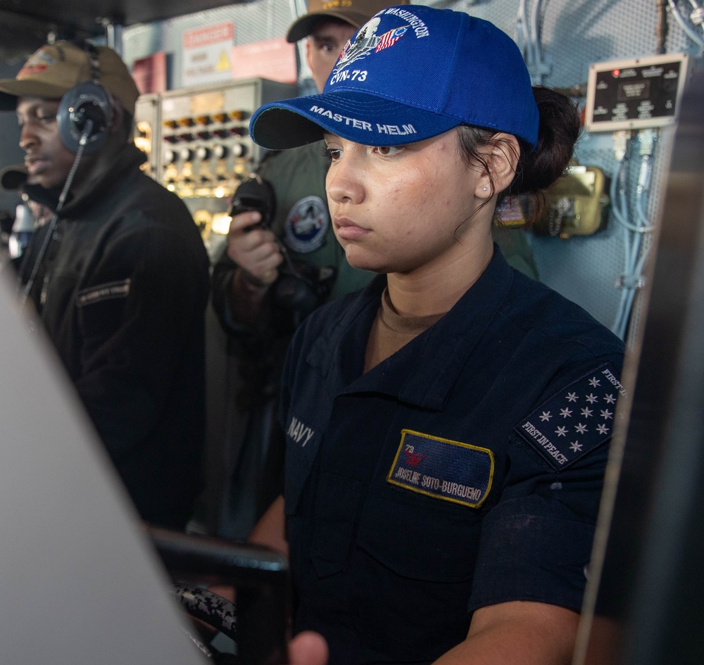DVIDS - Images - USS George Washington Conducts Fueling At Sea with ...