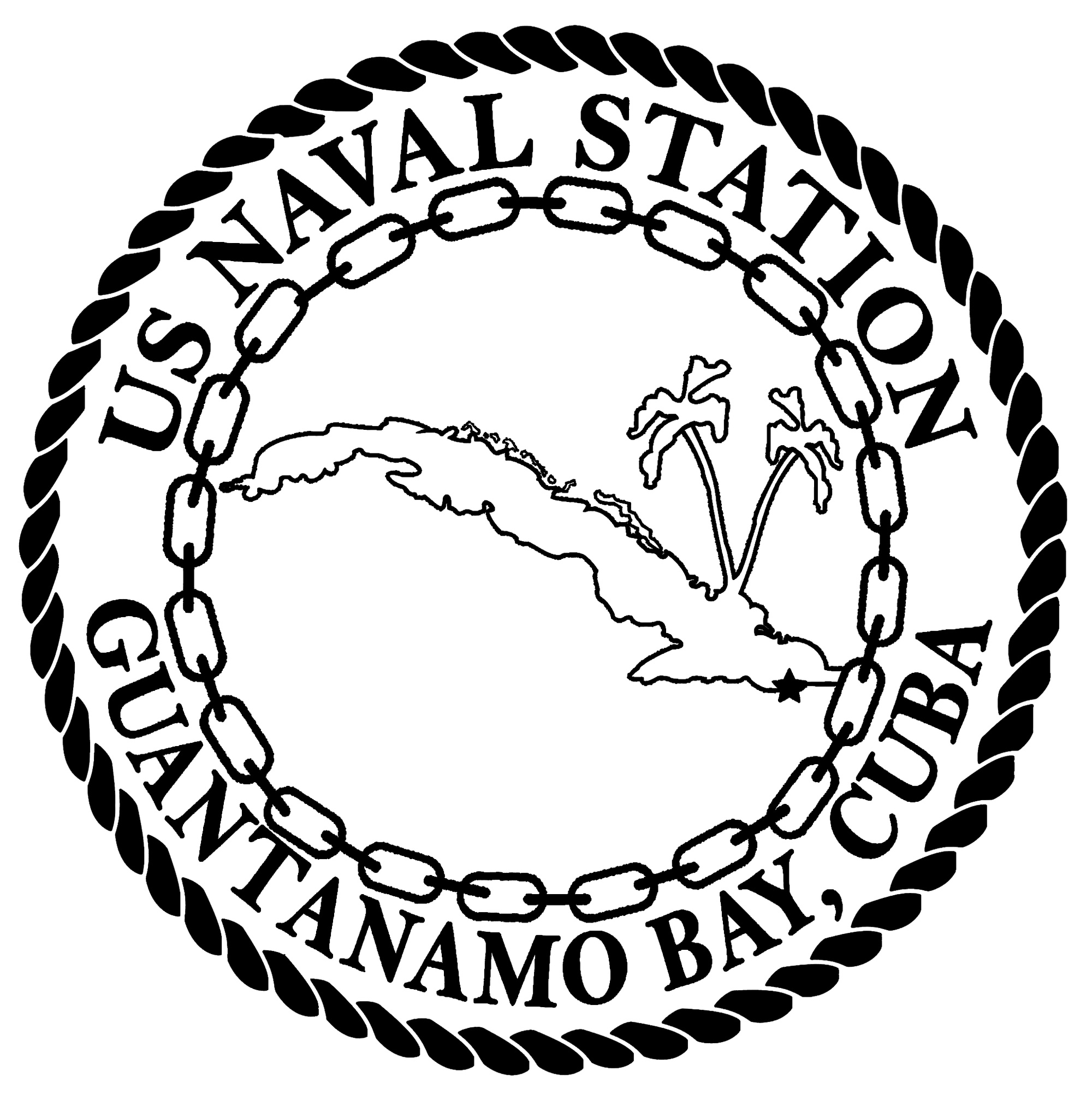 Guantanamo Bay Logo File:JTF GTMO Crest.jpg Wikimedia Commons