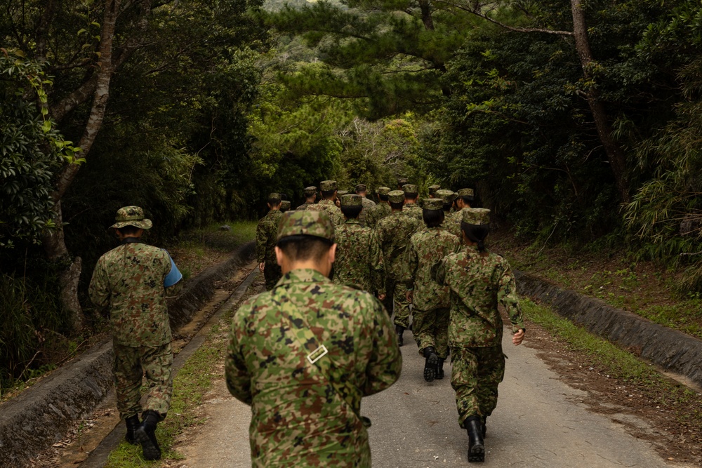 DVIDS - Images - JGSDF Cadets Visit Camp Schwab [Image 1 of 10]