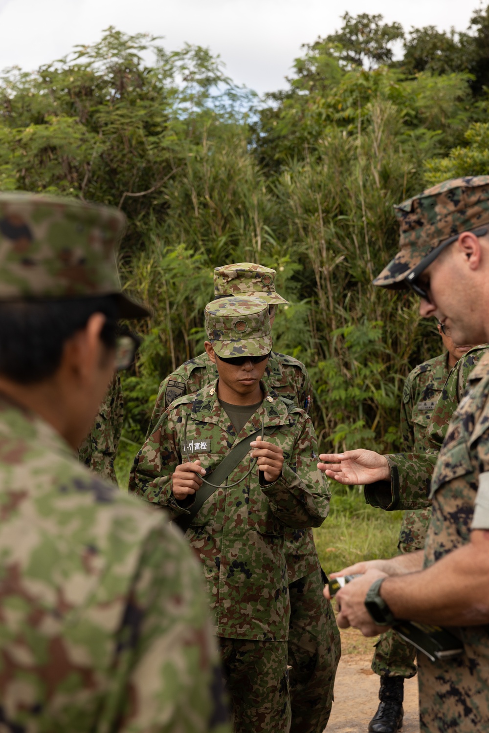 DVIDS - Images - JGSDF Cadets Visit Camp Schwab [Image 3 of 10]