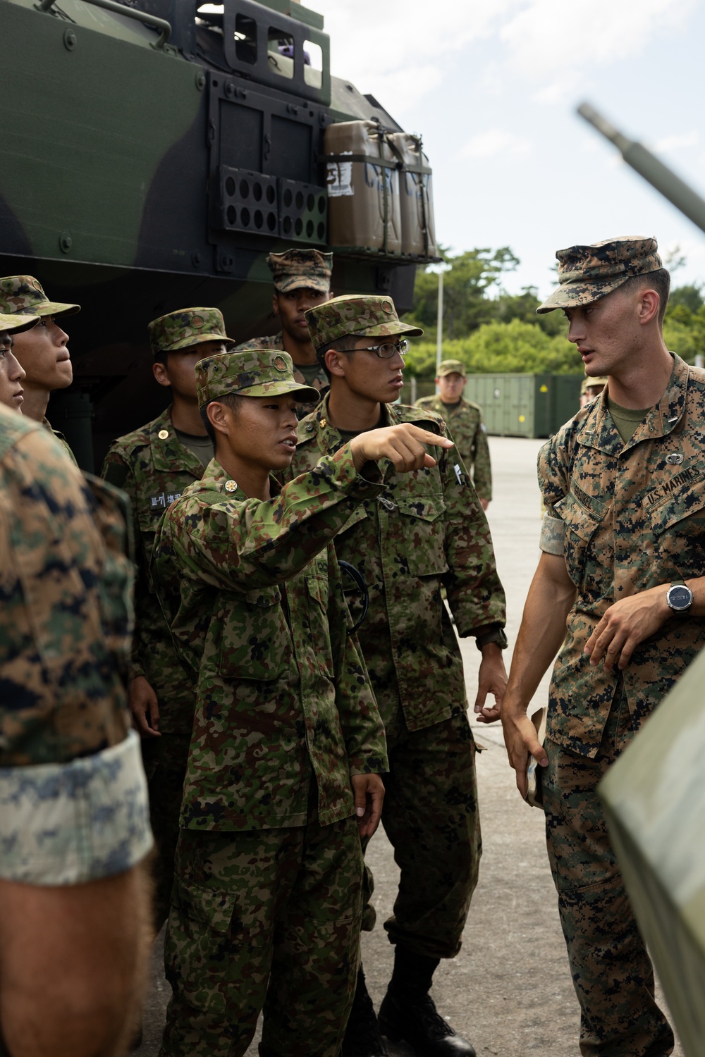 DVIDS - Images - JGSDF Cadets Visit Camp Schwab [Image 7 of 10]