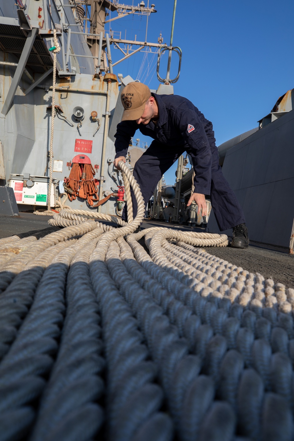 DVIDS - Images - Routine Operations aboard the USS Cole [Image 6 of 10]