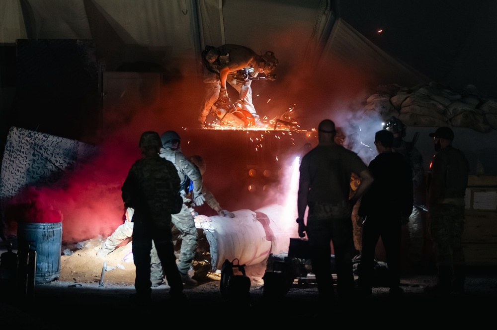 DVIDS - Images - 332nd AEW Airmen display capabilities during simulated ...