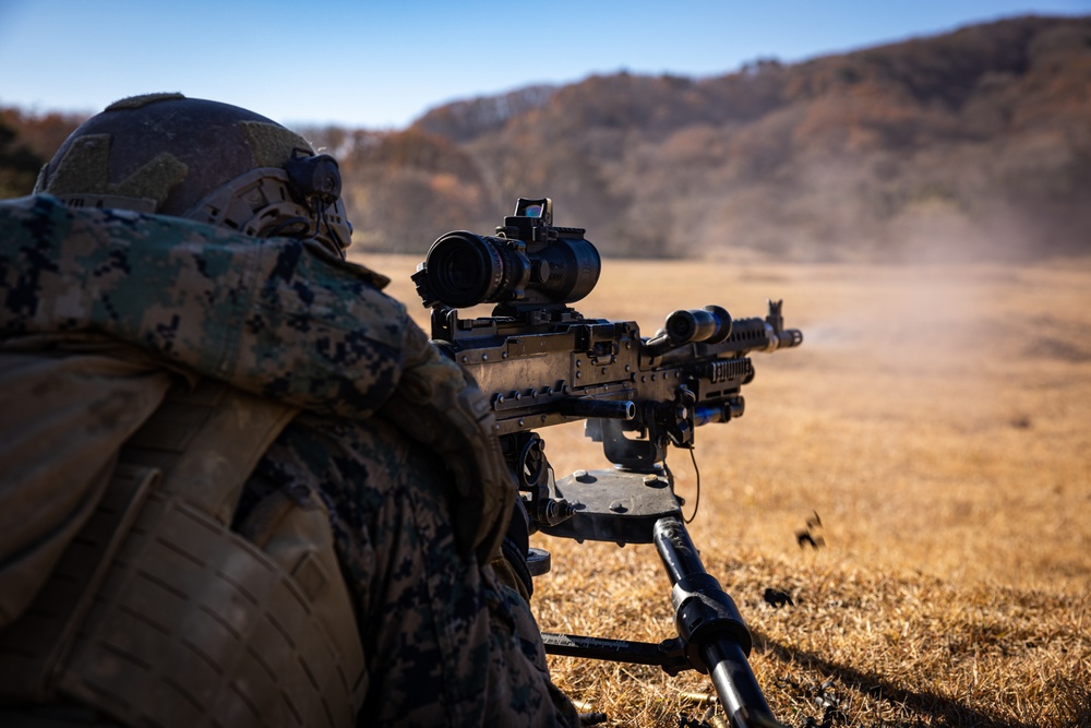 DVIDS - Images - ARTP 24.3 | 3/12 Marines Execute a M240B Machine Gun ...