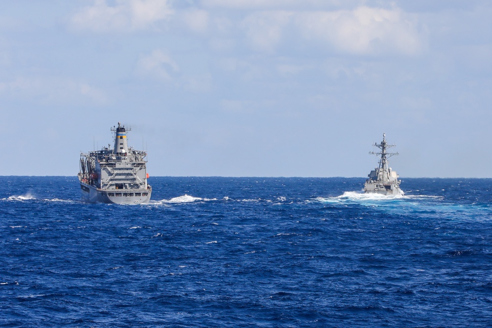 DVIDS - Images - USS William P. Lawrence conducts routine operations as ...