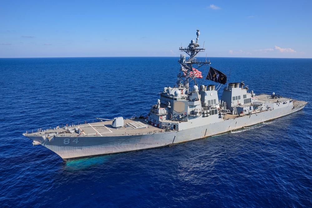 DVIDS - Images - USS Bulkeley conducts an All Hands Call and Photo ...