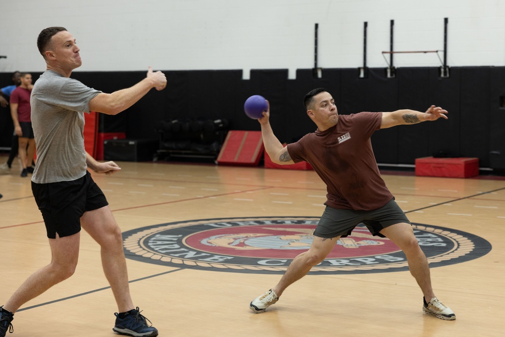 DVIDS - Images - MARFORCOM Battalion PT [Image 4 of 5]