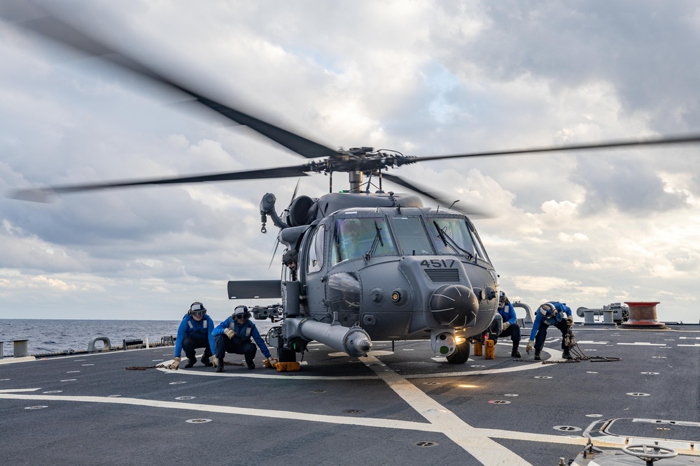 DVIDS - Images - 33rd Rescue Squadron Flight Operations with USS ...