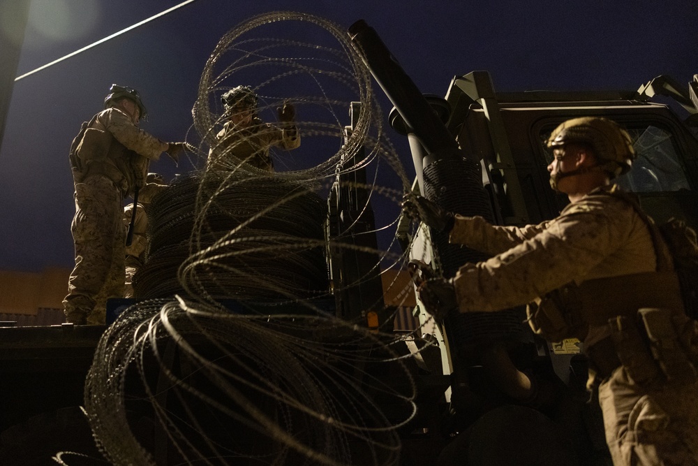 DVIDS - Images - U.S. Marines assist CBP border security mission [Image ...