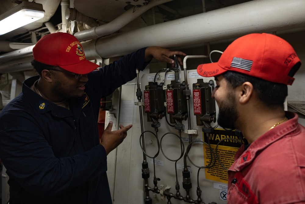 DVIDS - Images - USS Oscar Austin (DDG 79) Holds Damage Control ...